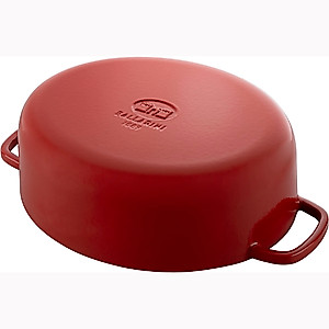 BALLARINI Bellamonte Cast Iron 5-qt Oval Dutch Oven - Pomodoro Red