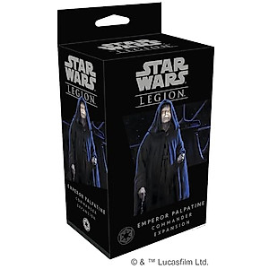 Atomic Mass Games Star Wars: Legion Emperor Palpatine Commander Expansion - Rule The Galaxy! Tabletop Miniatures Strategy Game for Kids & Adults, Ages 14+, 2 Players, 3 Hour Playtime, Made