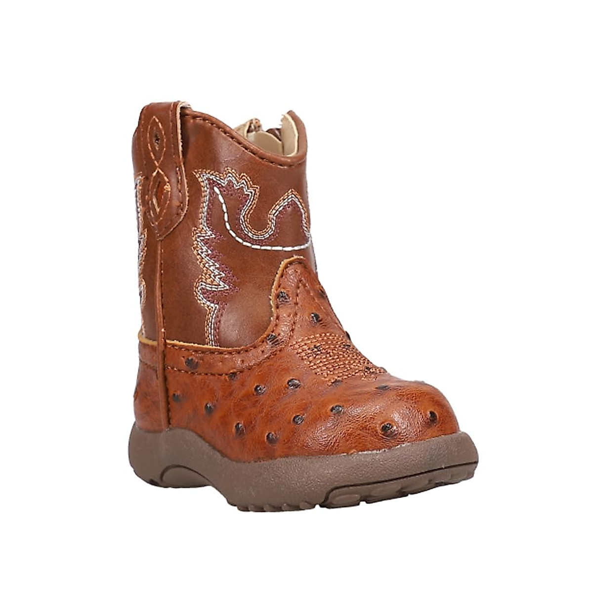 Roper Infants Cowbabies Bumps Boot, Pink, 3