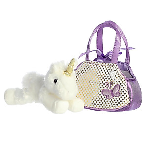 Aurora Unicorn Fancy Pals Purse with 8" Unicorn