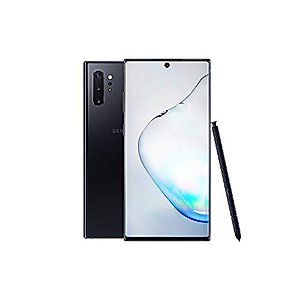 Samsung Galaxy Note 10+ Plus SM-N975F/DS 512GB | 12GB RAM | 6.8'' (GSM Only, No CDMA) Factory Unlocked 4G/LTE Smartphone - International Version (Aura Black)