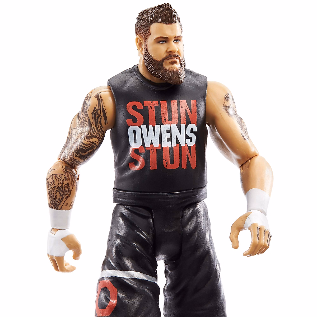 WWE Kevin Owens Action Figure, Posable 6-in Collectible for Ages 6 Years Old & Up