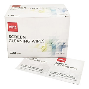Office Depot® Brand Screen-Cleaning Wipes, Pack Of 100