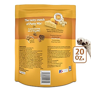 Purina Friskies Cat Treats, Party Mix Cheezy Craze Crunch - 20 oz. Pouch