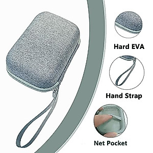 XEGIMOR Case Replacement for RG Nano Retro Handheld Game Console, Protective Storage Holder for Anbernic RG Nano Mini Handheld Game Console Accessories(Only Case) (Grey)