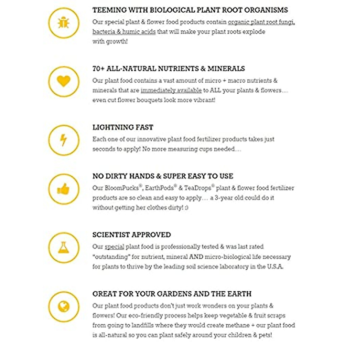 EarthPods Premium Garden Herbs & Vegetable Plant Food – Easy Organic Fertilizer Spikes – 100 Count – Supports Healthy Root & Leaf Growth (Great for Kitchen Herbs & Lettuce Garden, Ecofriendly)