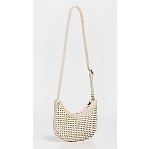 Bembien Women's Mini Sling Bag, Cream, Off White, One Size