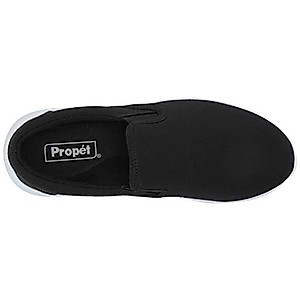 Propét Women's Finch Sneakers, Black, 12 Medium US