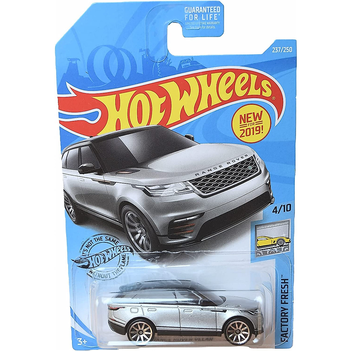 Hot Wheels Ranges Rover Velar, [Silver] 237/250 Factory Fresh 4/10