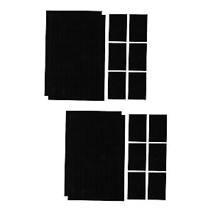 Zerodeko 16 Pcs Jewelry Box jewelry insert liner jewelry insert tray jewelry trays insert display mat jewelry display pad earring jewelry insert ear ring holder earrings Organizer sponge