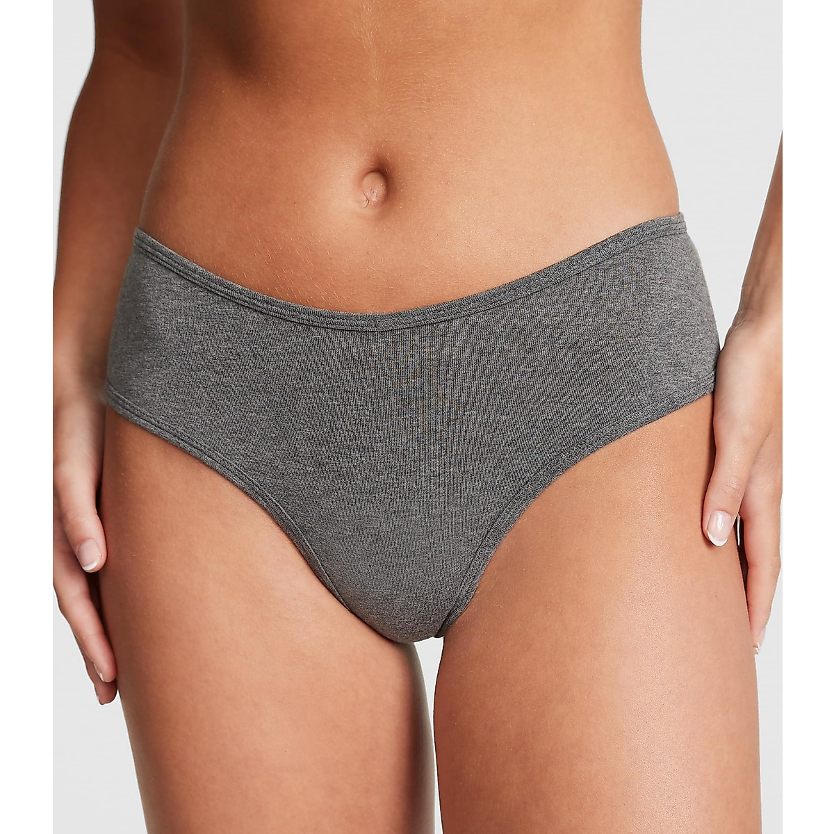 Victoria's Secret PINK Cotton Cheekster Panty Pack, Cheeky Panties for Women, Cotton Underwear, Hipster Panties, Ladies Underwear, Multi (L)