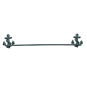 Seaworn Blue Cast Iron Anchor Bath Towel Holder 27ââ‚¬ - Home Wall Decor ââ‚¬â€œ Home D