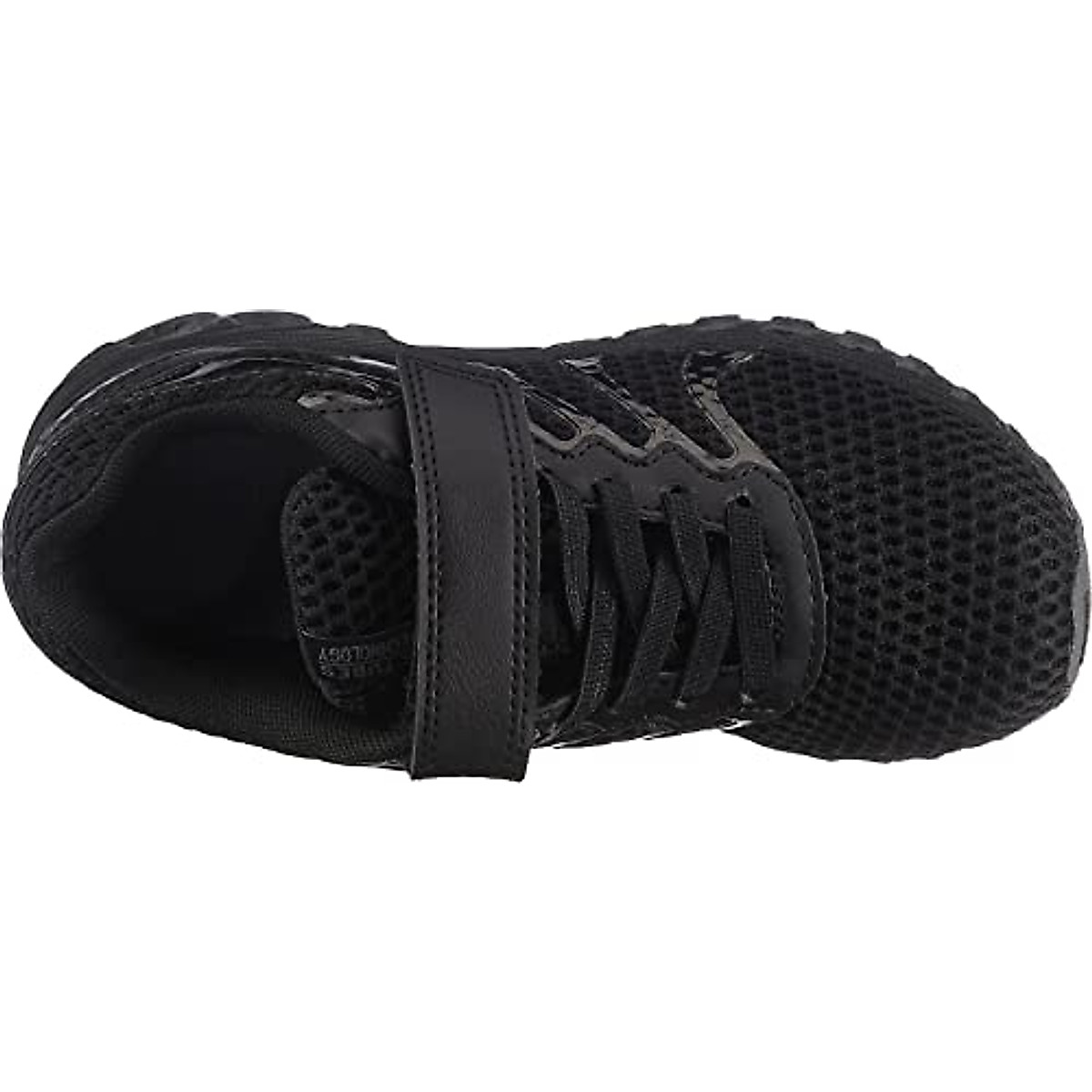 K-Swiss Boy's Tubes Comfort 200 Strap Training Shoe Cross Trainer, Black/Charcoal, 3 Little Kid