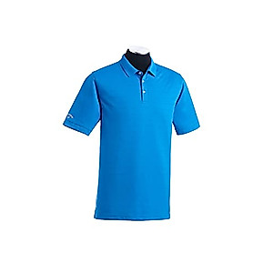 Callaway Mens Short Sleeve Opti-dri™ Performance Polo (Size Small - 4x Big & Tall) Golf Shirt, Medium Blue, Large US