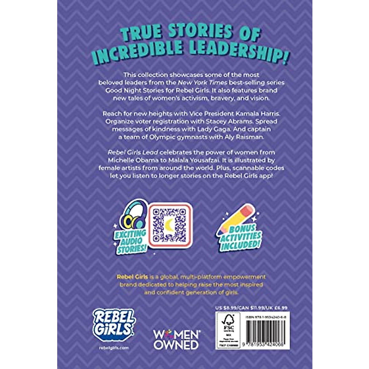 Rebel Girls Lead: 25 Tales of Powerful Women