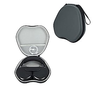 Travel Case for AirPods Max,Hard Carrying Bag Storage AirPods Max Headset PU&EVA&Polyester Portable Storage Box