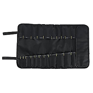 shamjina Chef Case Roll Bag Cutter Edge Guards Chef Storage Bag 3 Colors Organizer - Green, 35.5x13.5cm