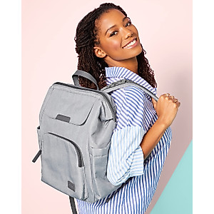 Simple Joys by Carter's Everyday Diaper Backpack, Grey, One Size