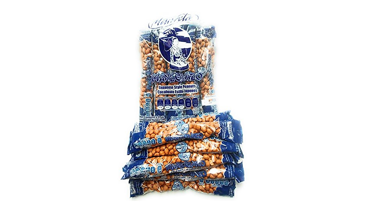Manzela Japanese Peanuts - 10 Count Crunchy Snack