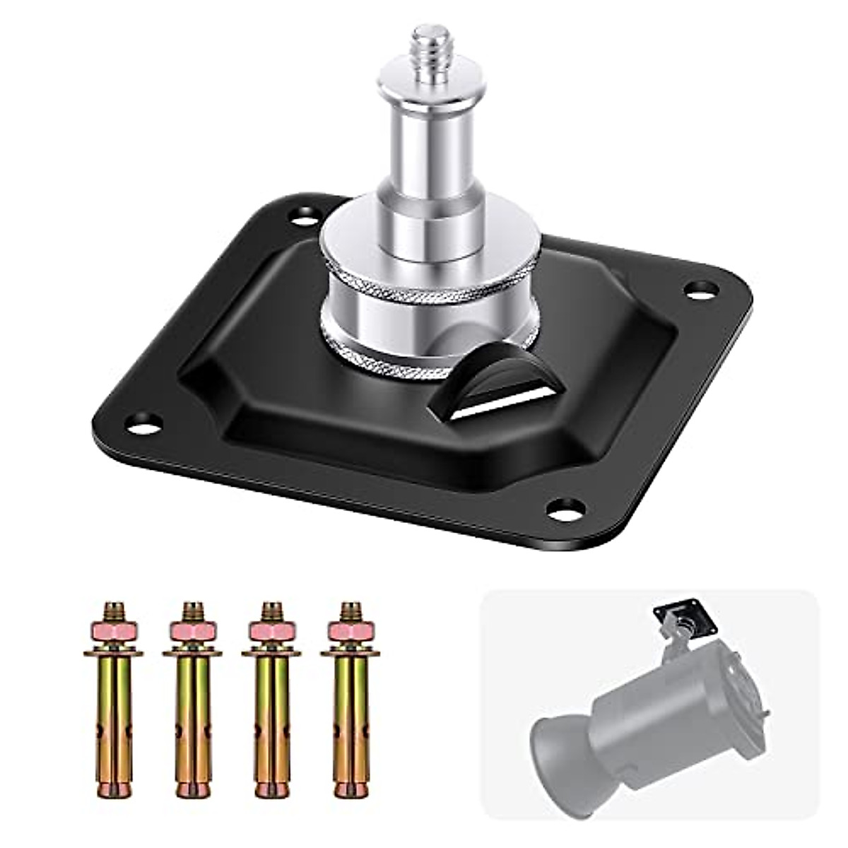 Neewer® Photography Photo Studio Video Wall Ceiling Mount 5/8" Stud with 1/4" Thread