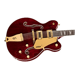 Gretsch G5422G-12 Electromatic Classic Hollow Body Double-Cut 12-String Guitar with Gold Hardware and Laurel Fingerboard (Right-Handed, Walnut Stain)