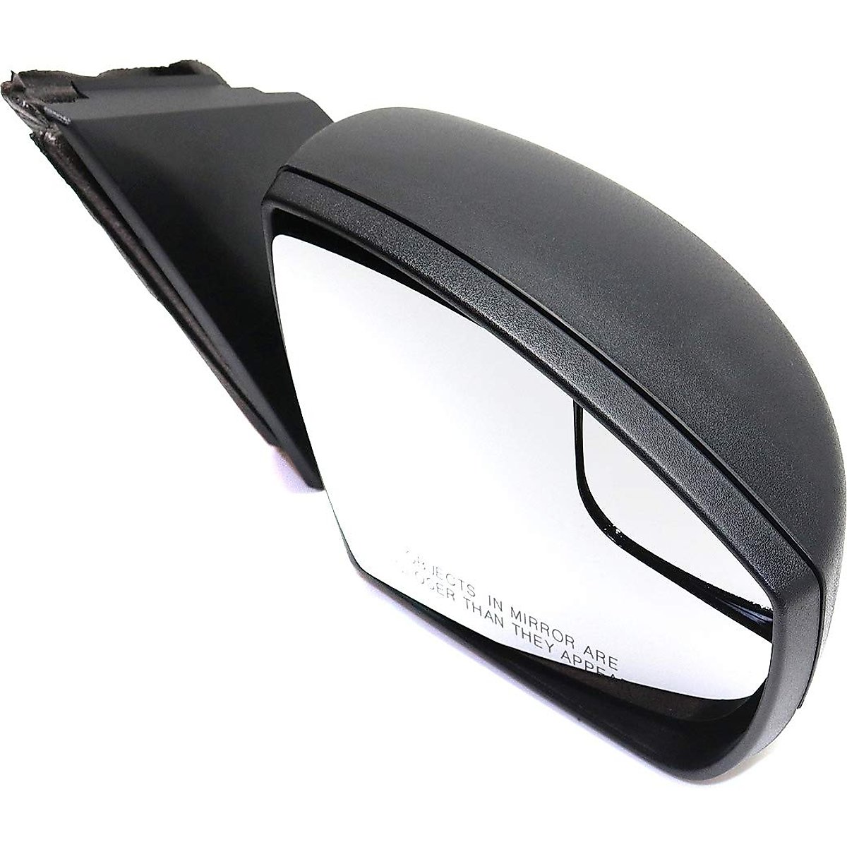Kool Vue Passenger Side Power Non-Heated Mirror for Ford Focus 2012-2014 With Spotter Glass; Without Signal Light & Puddle Lamp Textured Sedan