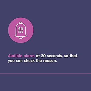 Snuza Hero SE - Portable, Wearable Baby Breathing Motion Monitor with Vibration and Alarm. Clips onto Diaper Get Peace of Mind with The Snuza HeroSE.