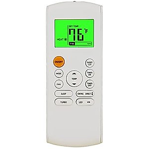 Replacement Remote Control for Midea MR COOL Koolking Bosch Carrier Toshiba AC Air Condtioner RG57B1/BGE RG57A6/BGEF RG57A6/BGEFU1 RG57E1/BGEU1 RG52A2/BGEFU1 RG57F3(B)/BGEFU1 RG57H3(B)/BGCEFU1-M