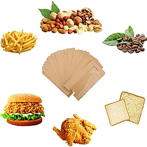 Paper Bread Bags - 30 Pack - Homemade Bread Storage Bags with Clear Window Includes Label Seal Stickers -Bakery Packaging Bags for Cookies, Bread, and Treats - Large Kraft 13.7x8.2x3.5inch Brown