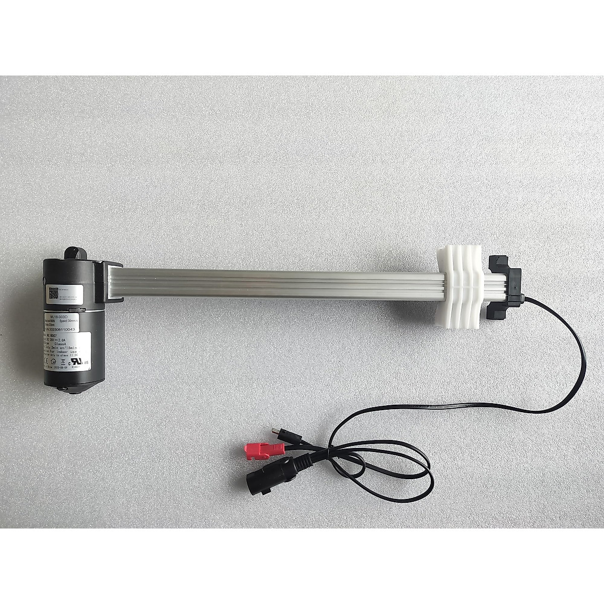 Kroshine Power Recliner Motor Replacement with Cord Model ML18-003 Linear Actuator for Sofa Lift Chair Couch Massage Seat Bed, Aluminum