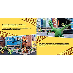 Hot Wheels City: Pizza Party Peril!: Car Racing Storybook with 45 Stickers for Kids Ages 3 to 5 Years