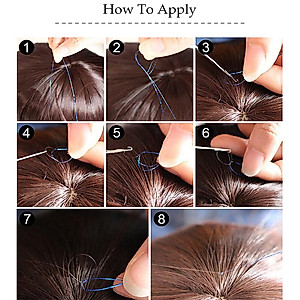 Hair Tinsel Kit, 16Color 47 Inches Glitter Heat Resistant Tinsel Hair Extensions Tensile with Hair Beads Wigs Tools & Accessories Tools Gift Set for Halloween Christmas Women Girls (16 COLOR KIT)