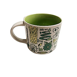 Starbucks IOWA Been There Series Across The Globe Collection Ceramic Coffee Mug 14 oz