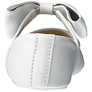Elephantito Baby Girls European Crib Shoe, White, 4 Infant