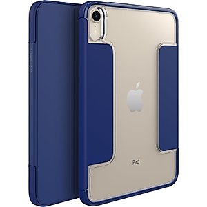 OtterBox - Symmetry 360 Elite Case for 8.3" iPad Mini 6th Gen (ONLY) - Scratch-Resistant Tablet Case with Adjustable Folio and Apple Pencil Holder (Yale Blue)