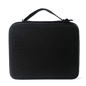 Hard Travel Card Game Case Includes 4 Removable Dividers and 500 Counts Card Sleeves, Holds Up To 1600 Cards for Cards Against Humanity and Other Types of Games, Black