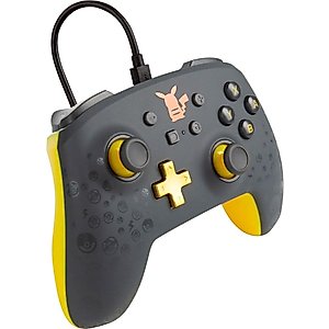 PowerA - Enhanced Wired Controller for Nintendo Switch - Pokémon: Pikachu Grey