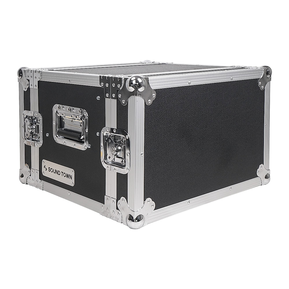Sound Town 4U Rack Case with 2U Rack Drawer for 19" Amps/Mixers/Microphone Receivers (STRC-4U2DR)