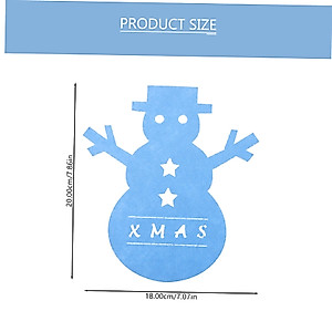 NOLITOY 32 Pcs Utensil Holder for Party New Year Cutlery Holder Silverware Holder for Party Xmas Silverware Holder Utensil Holders Utensil Pouch Blue Felt Cutlery Set Tableware Felt Cloth