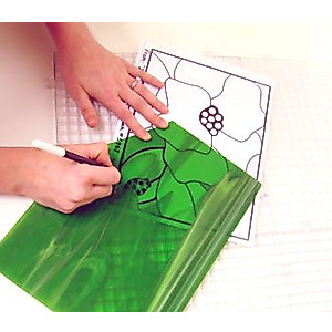 Creator's Waffle Grid 2-Pack - Seen On HGTV/DIY Cool Tools Network - 100% USA Solid Bottom Modular - Glass Cutting, Small Parts, Liquid Containment, Grow Room, Medical - Home, Office, Clinic, Shop