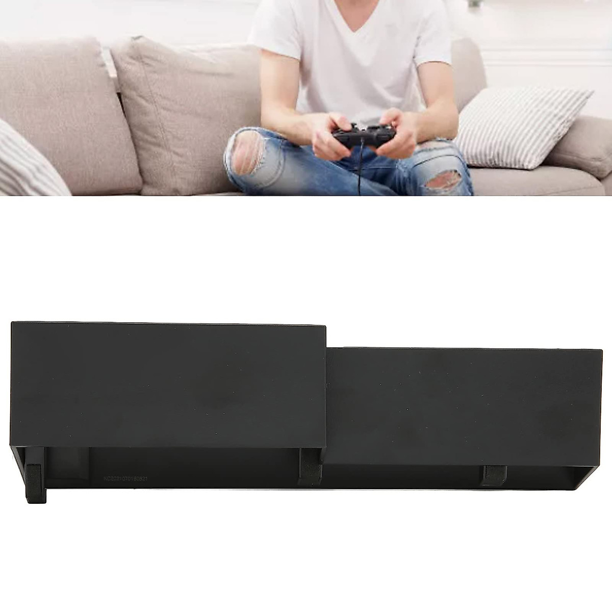 for PS4 Cooling Fan, USB External Cooler 5 Fan Temperature Control for Gaming Console, with 2 Working Modes and 3 Different Cooling Modes