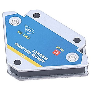 Welding Magnetic Holder, 4Pcs 28lbs Welder Magnet, 90 Degrees Angle Magnet Arc Welding Electrode Holders, Welding Magnets and Clamps Metal Mig Tools for Soldering Welding