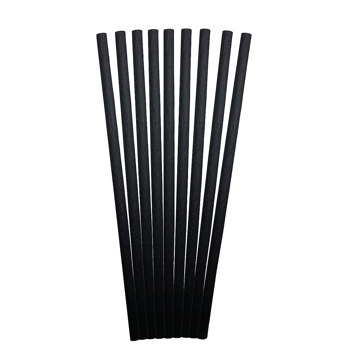 Avocado SEED Straws BLACK | Extra Strength 100% Compostable 8.27" (1000 pieces)