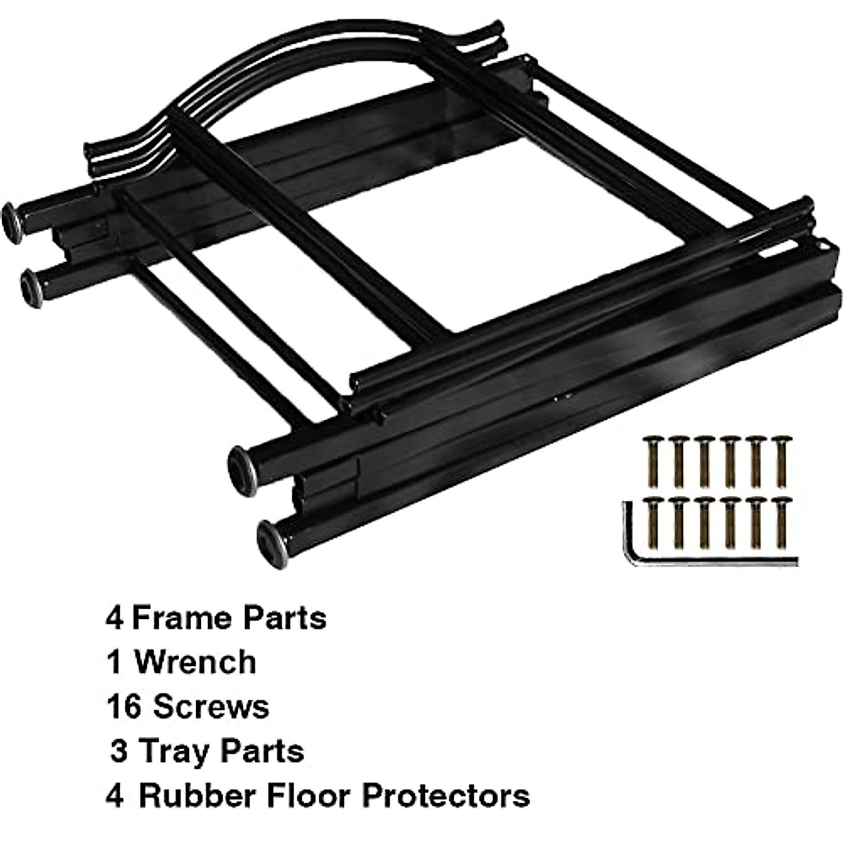 5-Gallon Water Bottle Holder – 3-Tier Water Bottle Organizer for 5-Gallon Jugs – Gallon Water Jug Storage Rack for Kitchen, Pantry, Bar – Cast Iron Water Jug Holder with Removable Tiers