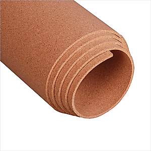 Manton Cork Roll - 4' x 8' x 1/4" - 100% Natural Premium Facing Grade Material