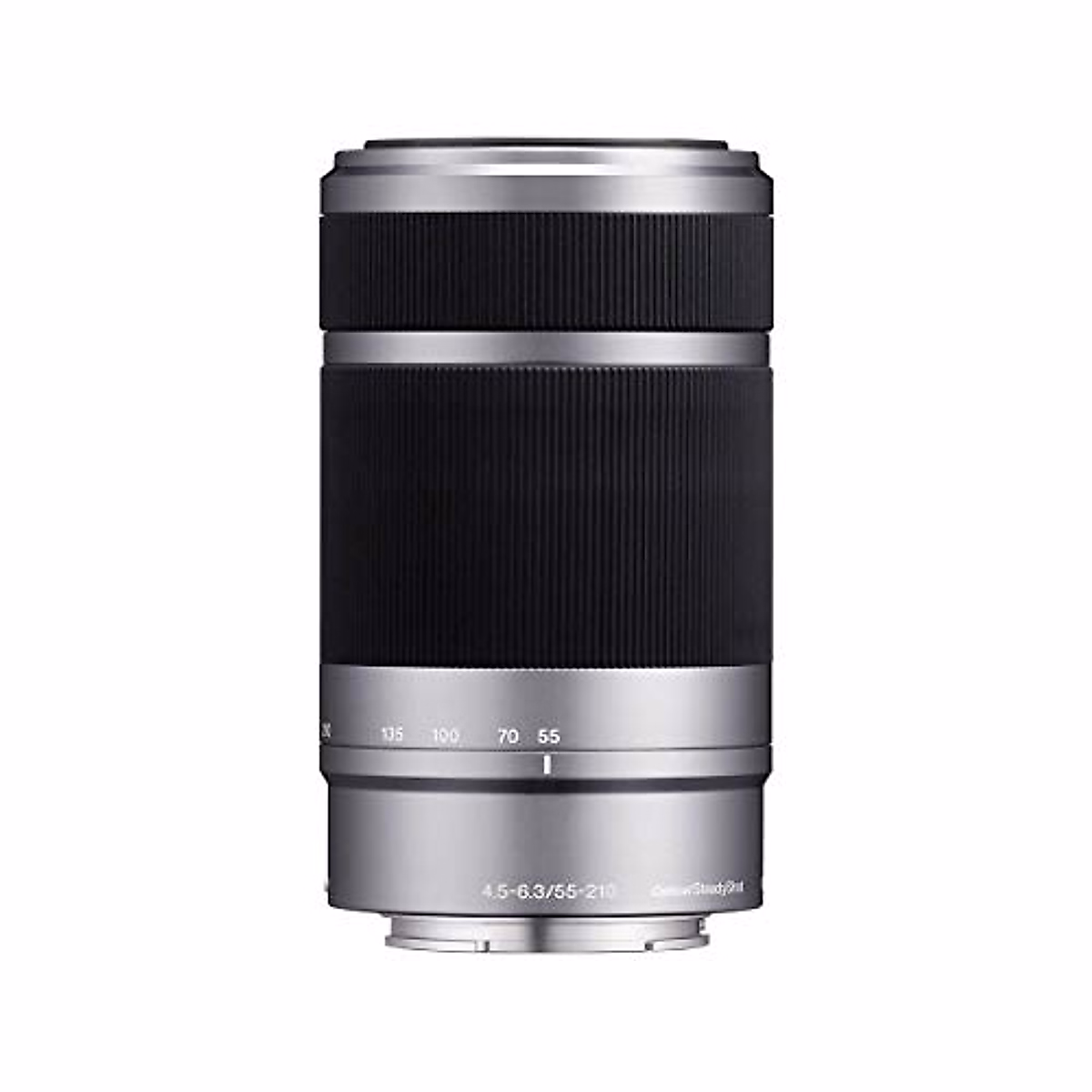 Sony ZV-E10 Mirrorless Camera with 16-50mm Lens, White with E 55-210mm f/4.5-6.3 OSS E-Mount Lens