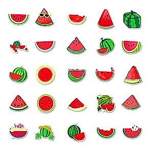 50PCS Watermelon Stickers, Kids’Stickers,Water Bottle Stickers,Laptop Stickers, Skateboard Stickers,Luggage Stickers,case Stickers,Waterproof Stickers,Gift Stickers,DIY Stickers for Kids,Teens