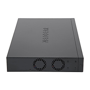 NETGEAR 26-Port PoE Gigabit Ethernet Smart Switch (GS324TP) - Managed, with 24 x PoE+ @ 190W, 2 x 1G SFP, Desktop or Rackmount, S350 series