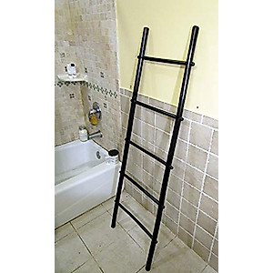 MGP Bamboo Ladder Rack 5' Black Stain Finished