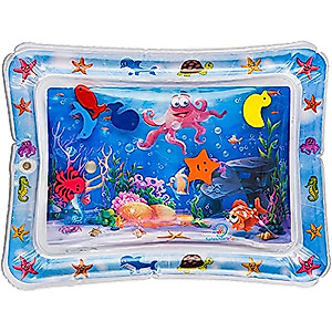 Inflatable Water mat Infants and Toddlers, Perfect for Fun time Play Activity Center Your Baby's Stimulation Growth